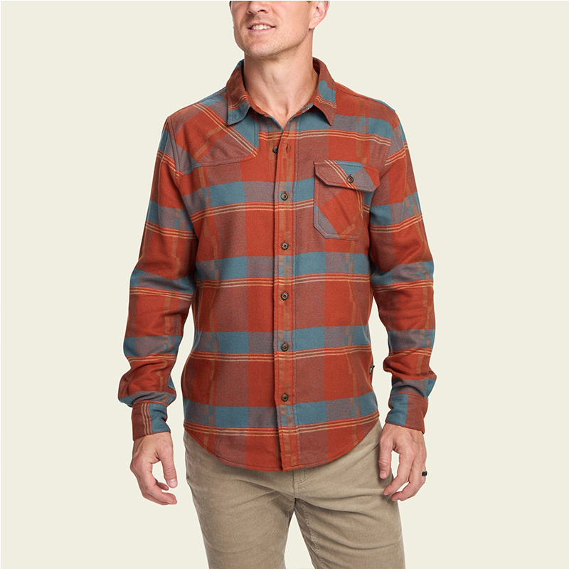 Howler Bros Harker's Flannel Shirt Reinforced Elbow Patches Harker’s ...